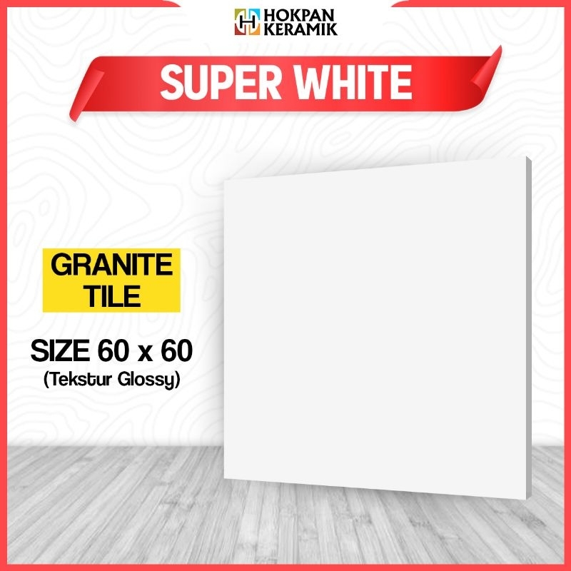 Jual GRANITE UKURAN 60X60 SUPER WHITE | Shopee Indonesia