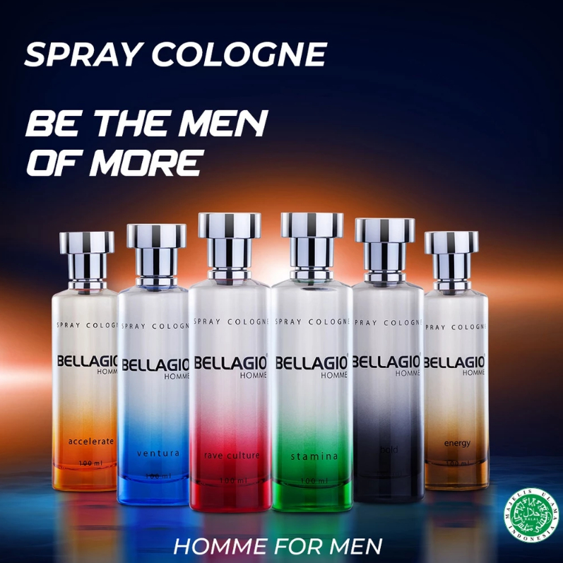 Jual BELLAGIO SPRAY COLOGNE (EDT) 100ML | Shopee Indonesia