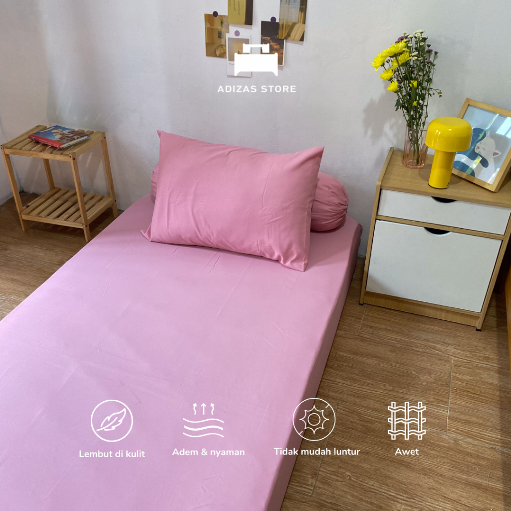 Jual Adizas Store - Sprei 90x200 Dluxe Minimalis Tinggi 20 cm | Shopee ...