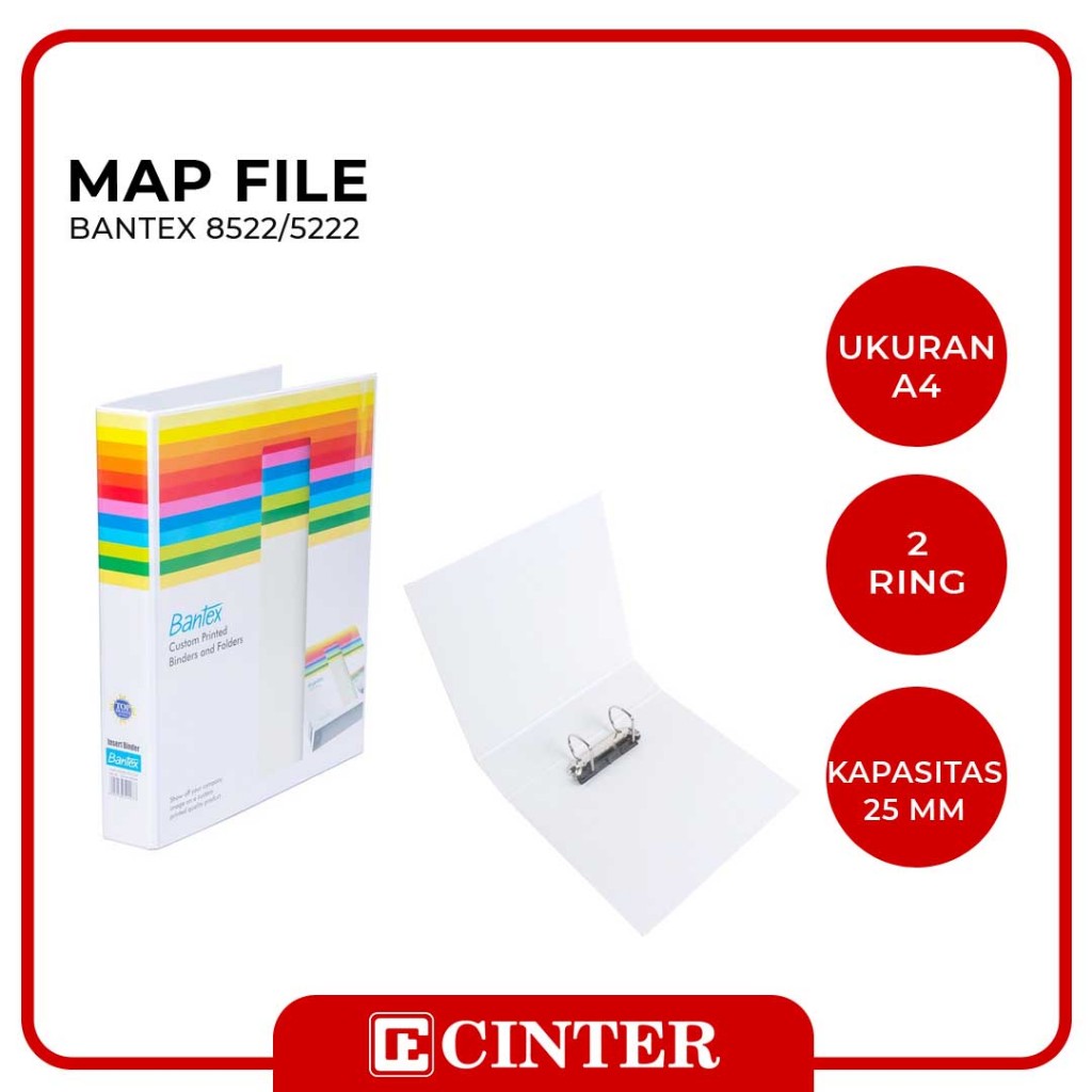 Jual BANTEX - INSERT BINDER / ORDNER / MAP KERTAS PUTIH / MAP KERTAS ...