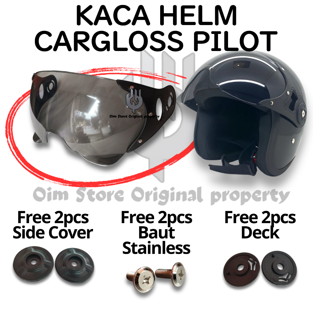 Jual Kaca Helm CG / Cargloss Pilot lokal promo murah lengkap model ...