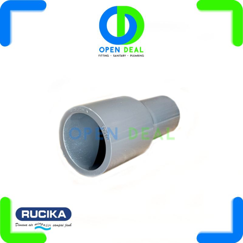 Jual Vlok Sok AW 1 x 1/2 in RUCIKA / Plok Sok PVC / Reducer Sock 1 x 1/ ...