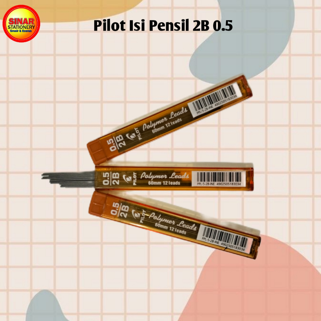 Jual Pilot Isi Pensil 2B 0.5mm | Shopee Indonesia