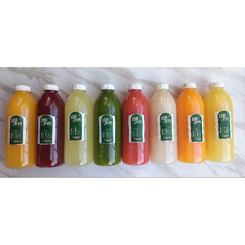 Jual GO JUS jus buah ready to drink kemasan 1 liter | Shopee Indonesia