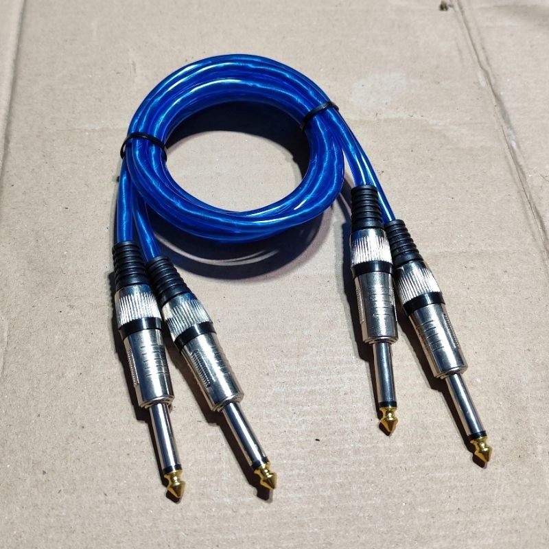 Jual Kabel Mic Jek Akai Toa Mono 6,5mm To Jek Akai Toa Mono 6,5mm ...