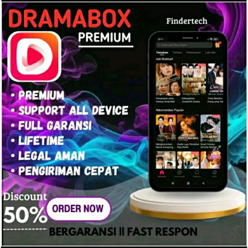 Jual Dramabox Premium Support Liftime Full Garansi | Shopee Indonesia
