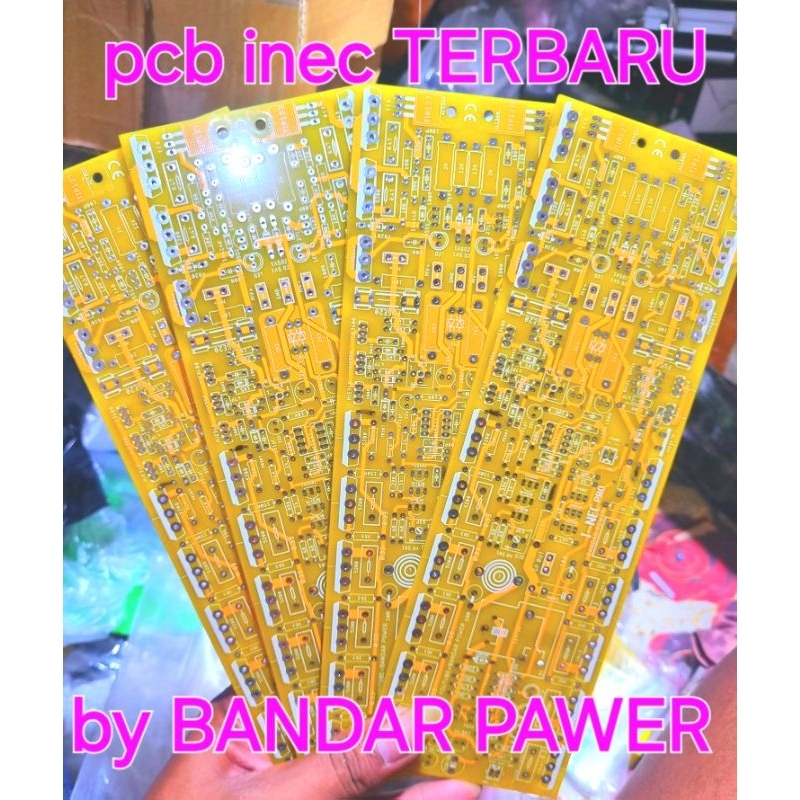 Jual pcb H mini I-NEC Pro bandar power new warna kuning | Shopee Indonesia