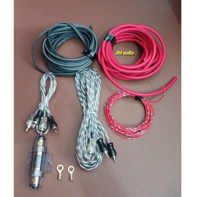 Jual Paket Kabel Sound Audio Mobil Full Set,Fremium Quality | Shopee ...