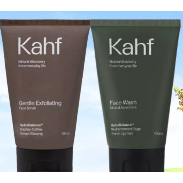 Jual KAHF Face Wash Kahf Face Scrub 100 ML | Shopee Indonesia