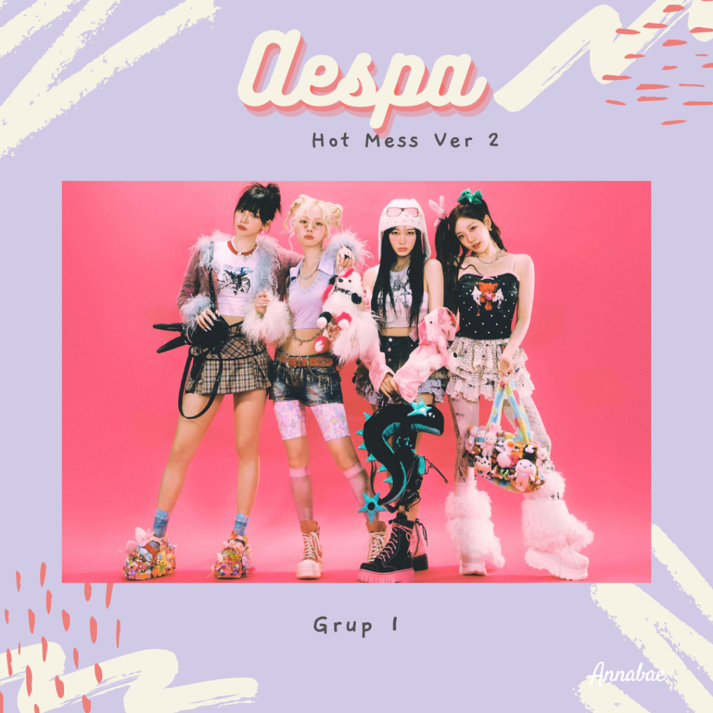 Jual Poster Aeespa Hot Mess Ver 2 | Shopee Indonesia