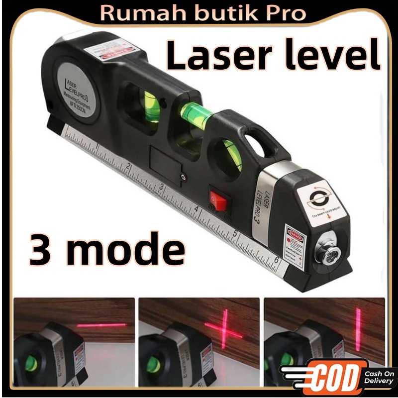 Jual Laser level meteran Laser Alat Pengukur Kemiringan Waterpass ...