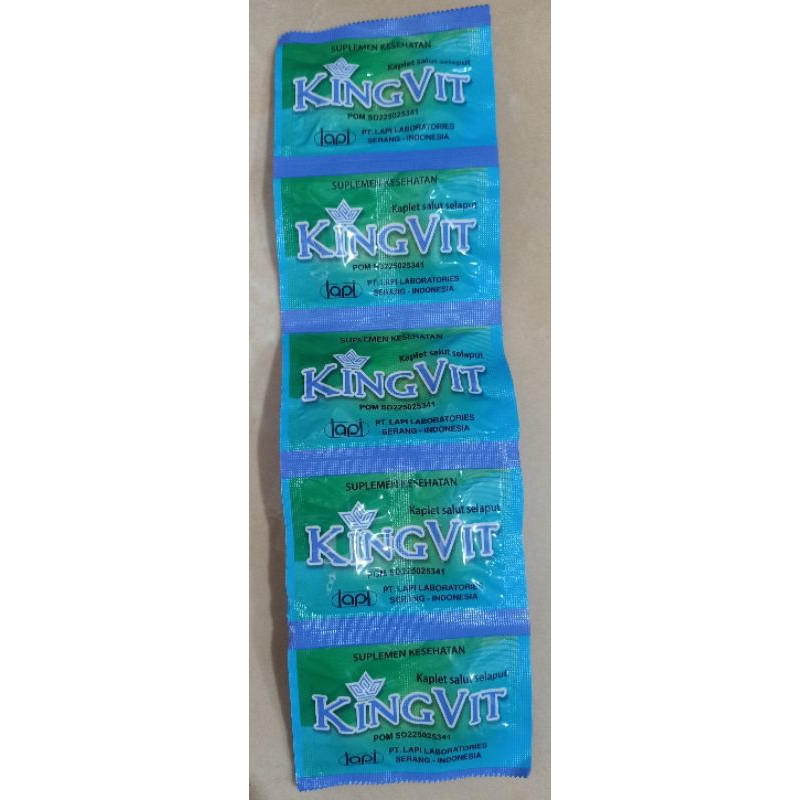 Jual KingVit Kaplet Salut Selaput | Shopee Indonesia