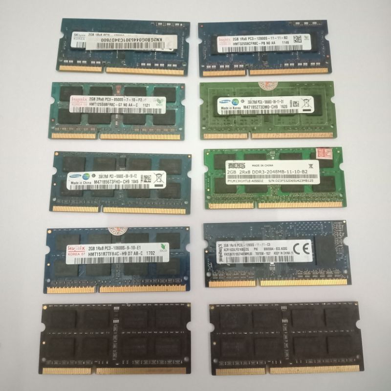 Jual [bekas] RAM Laptop DDR3 2GB berbagai merek | Shopee Indonesia