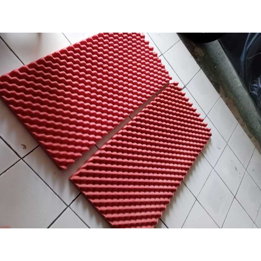 Jual Busa peredam suara merah ukuran 100x50x5cm | Shopee Indonesia