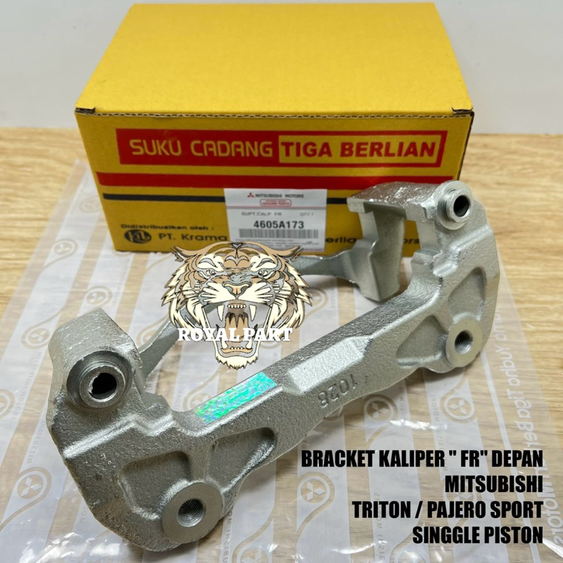 Jual BRACKET KALIPER DEPAN TRITON / PAJERO SPORT 4605A173 BREKET BRAKET ...