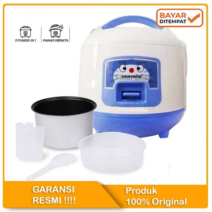 Jual Rice Cooker / Magicom / Magic Com Okayama 1 Liter 3in1 / 3 in 1-OK ...