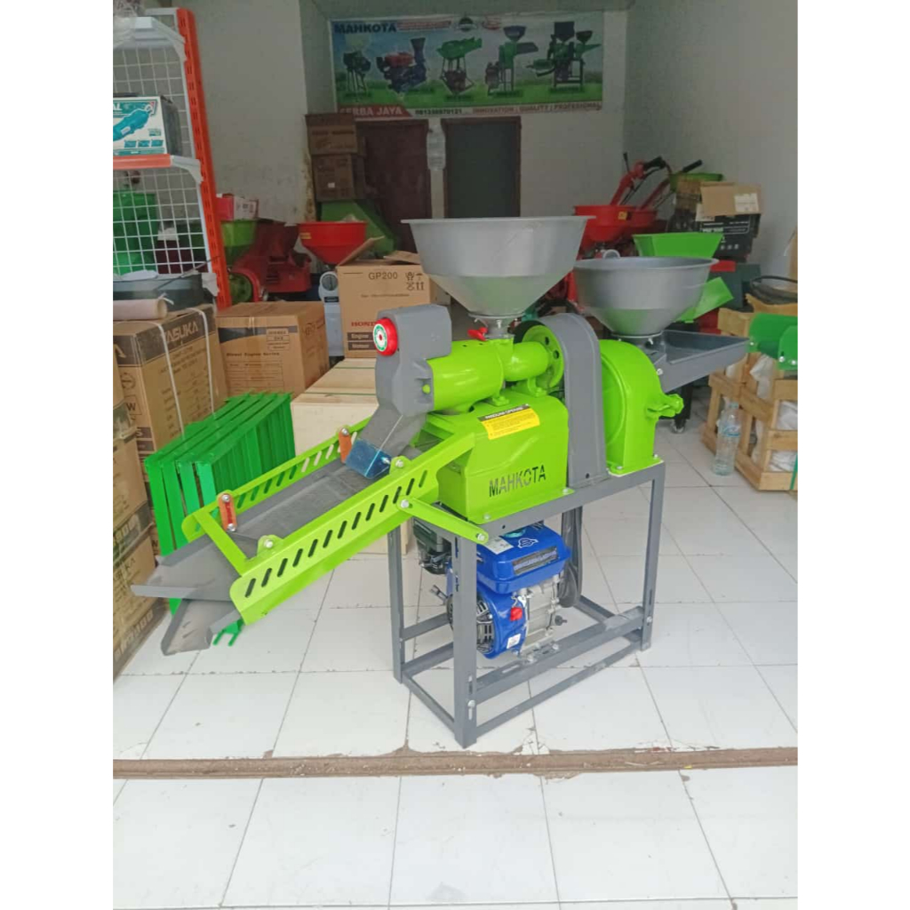 Jual Mesin Giling Padi Mesin Selep Kombinasi Penepung Mahkota KD 580 WG | Shopee Indonesia