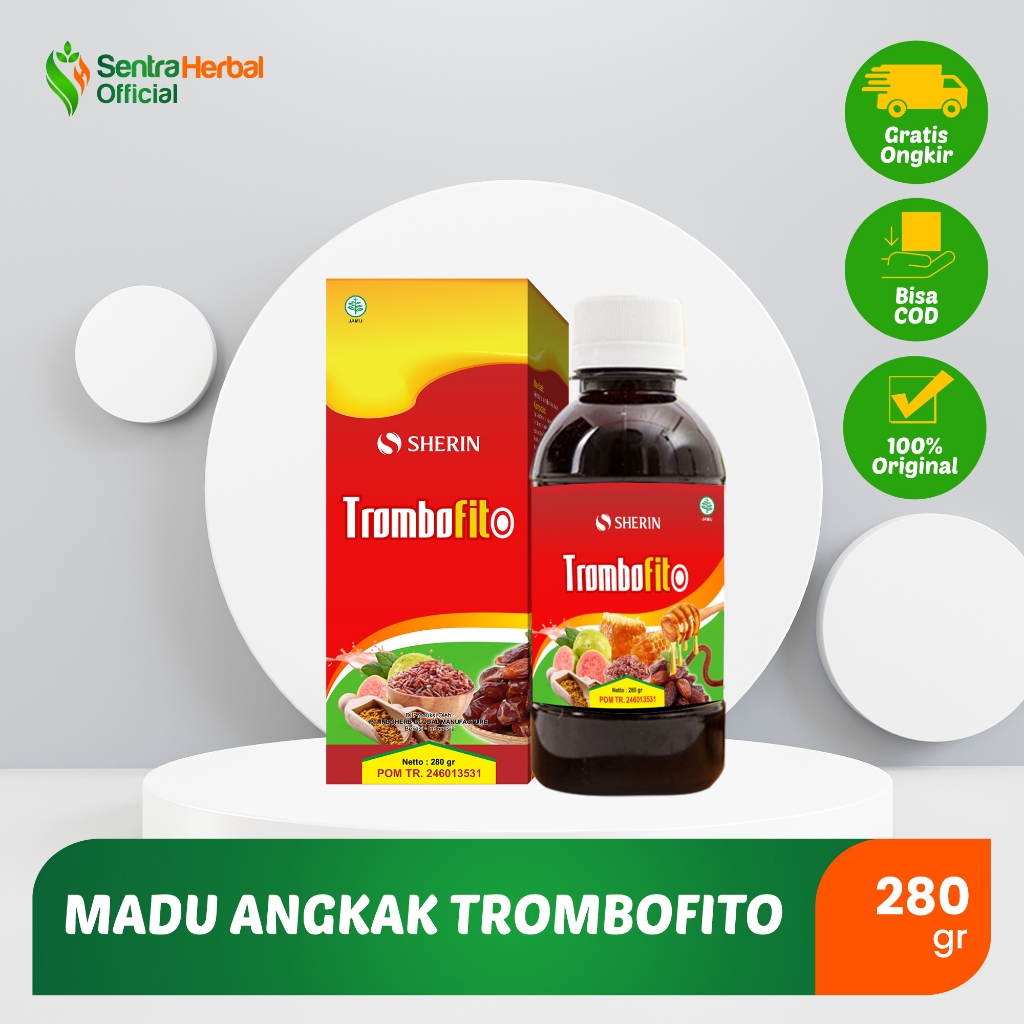 Jual Sherin - Sari Kurma Madu Angkak Trombofit Trombofito Untuk ...