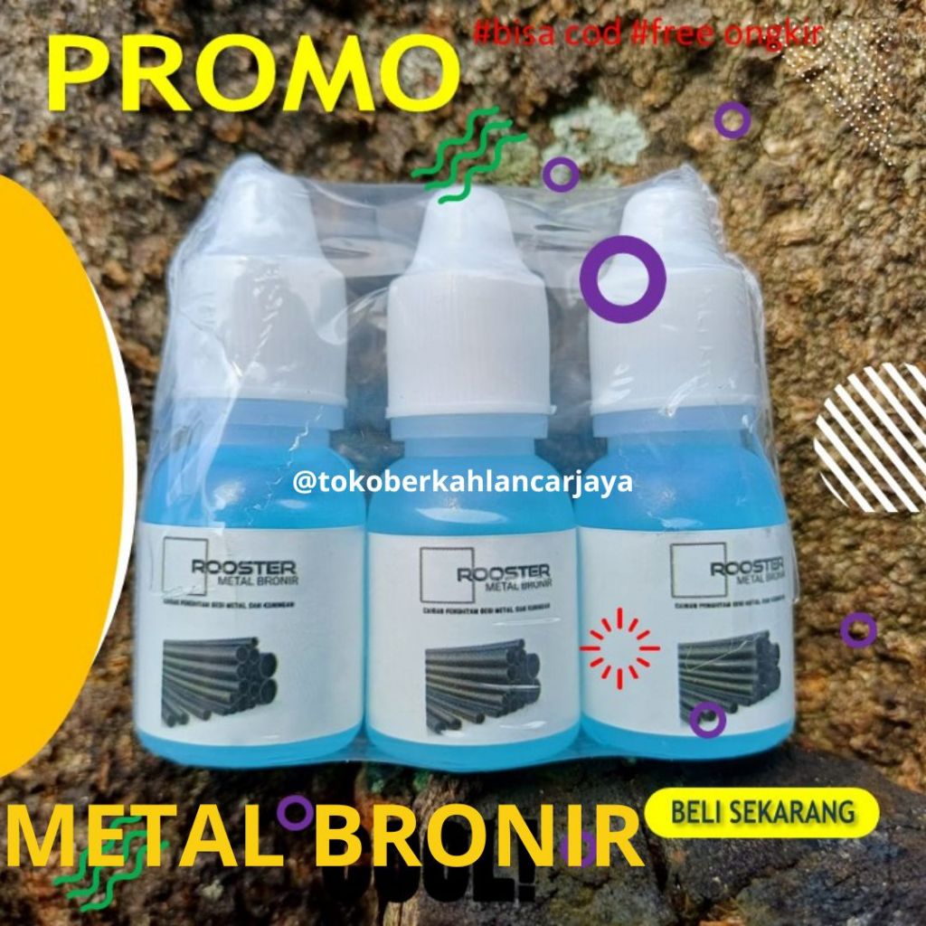Jual Rooster Putih Metal Bronir Pelumas Besi Tembaga /Penghitam Besi ...