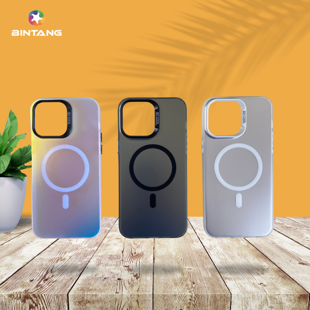 Jual CASE POLOS HYBRID IMD MATTE MAGSAFE BT | Shopee Indonesia