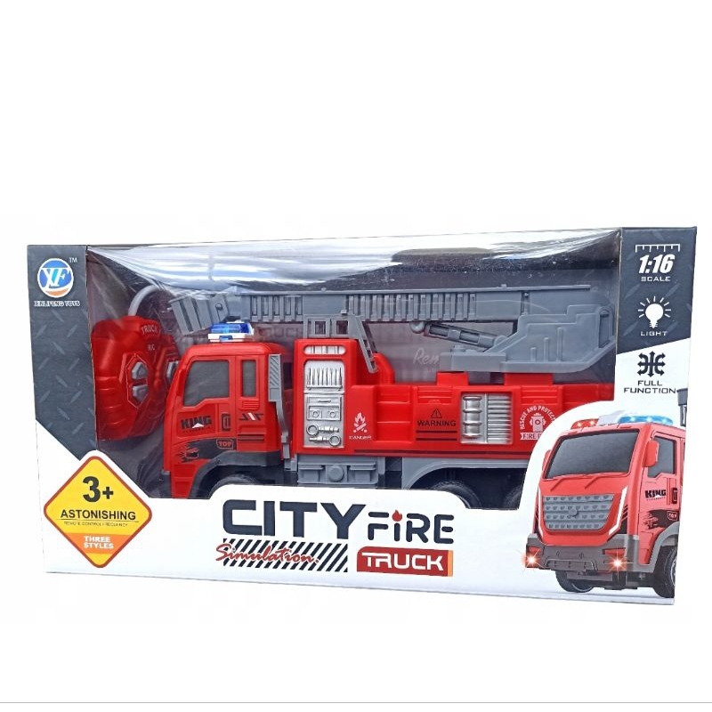 Jual Mainan Anak FIRE TRUCK/TRUK DAMKAR REMOTE CONTROL/RC SPRAY Mobil ...