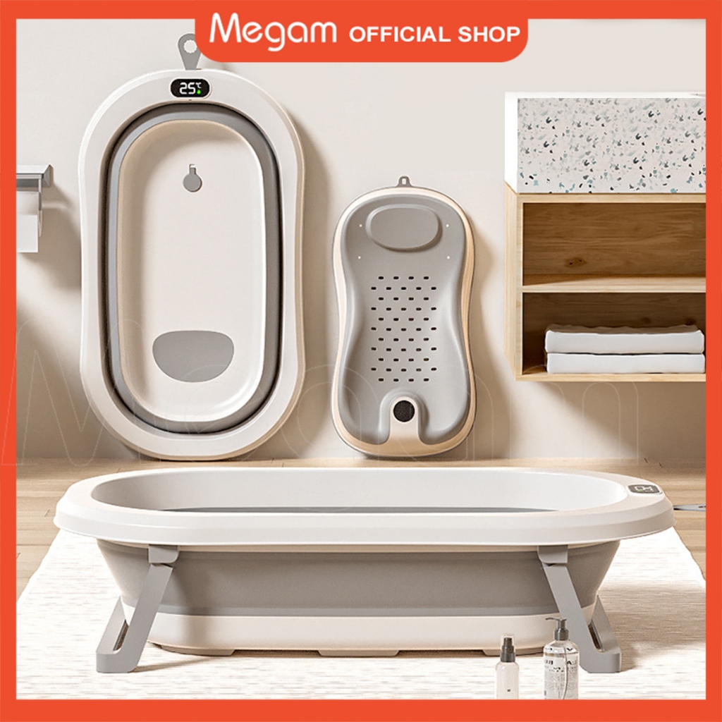 Jual Megam Bath Up Baby / Bak Mandi dan Dudukan Anak Bayi Lipat Praktis ...