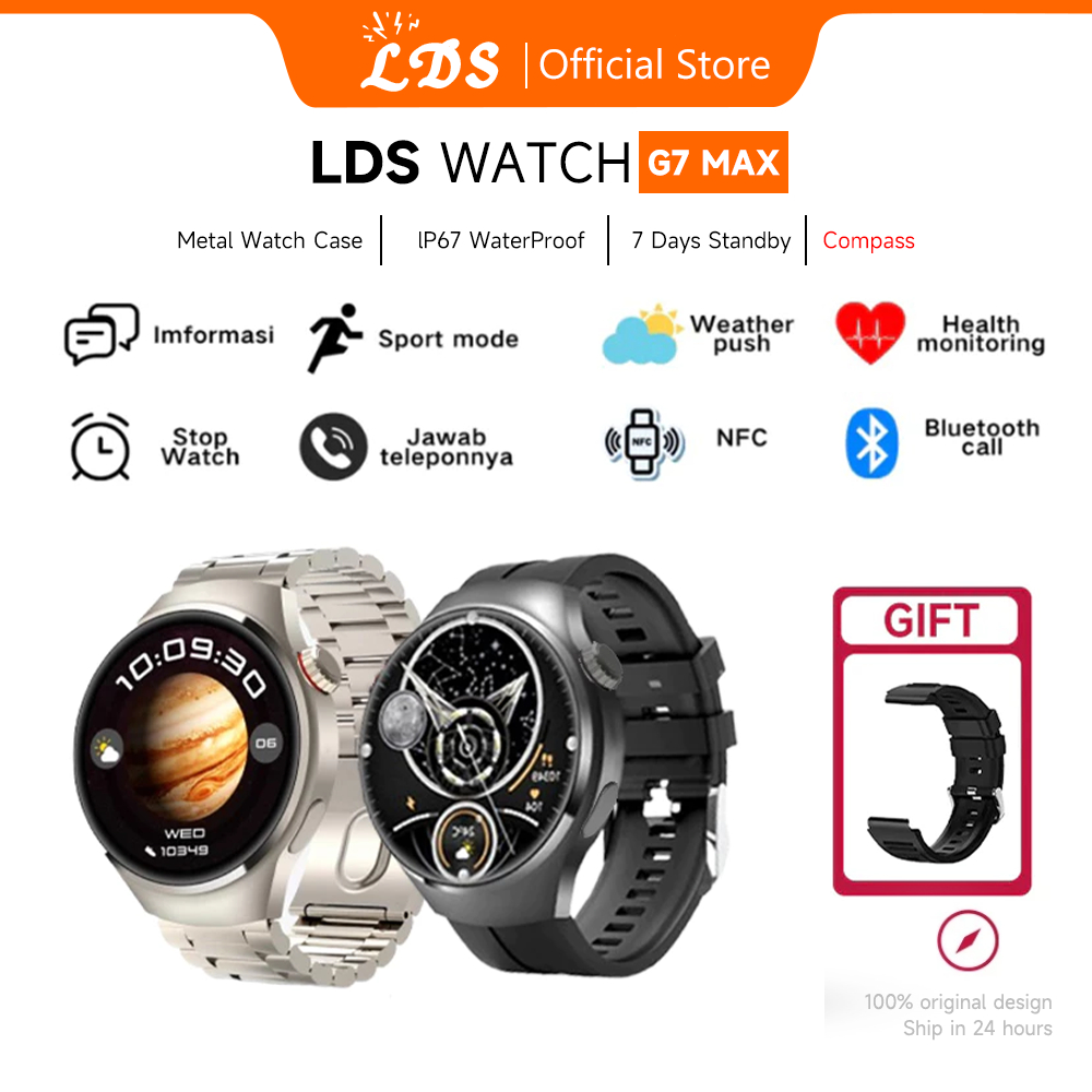 Jual LDS WATCH G7 MAX Smartwatch | Fashion Edge | Pro-Level Sports ...