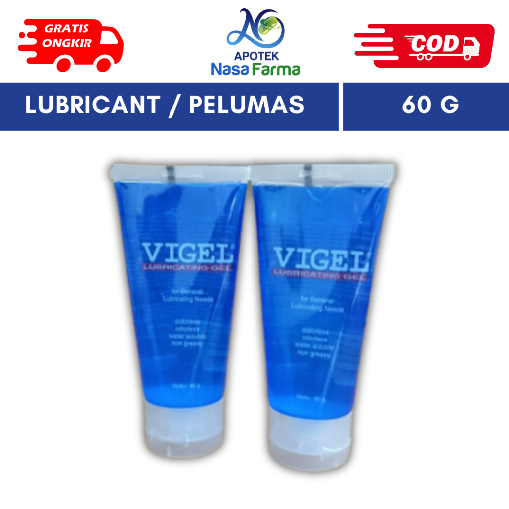 Jual Vigel Lubricating Gel 60gr - For General Lubricating Needs / Vigel ...