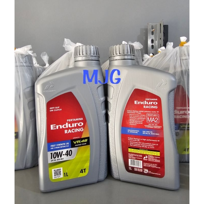 Jual Oli Motor Enduro Racing 4T SAE 10W-40 1Liter/(1 Dus isi 6 Botol) Oli Mesin Motor Sport ...