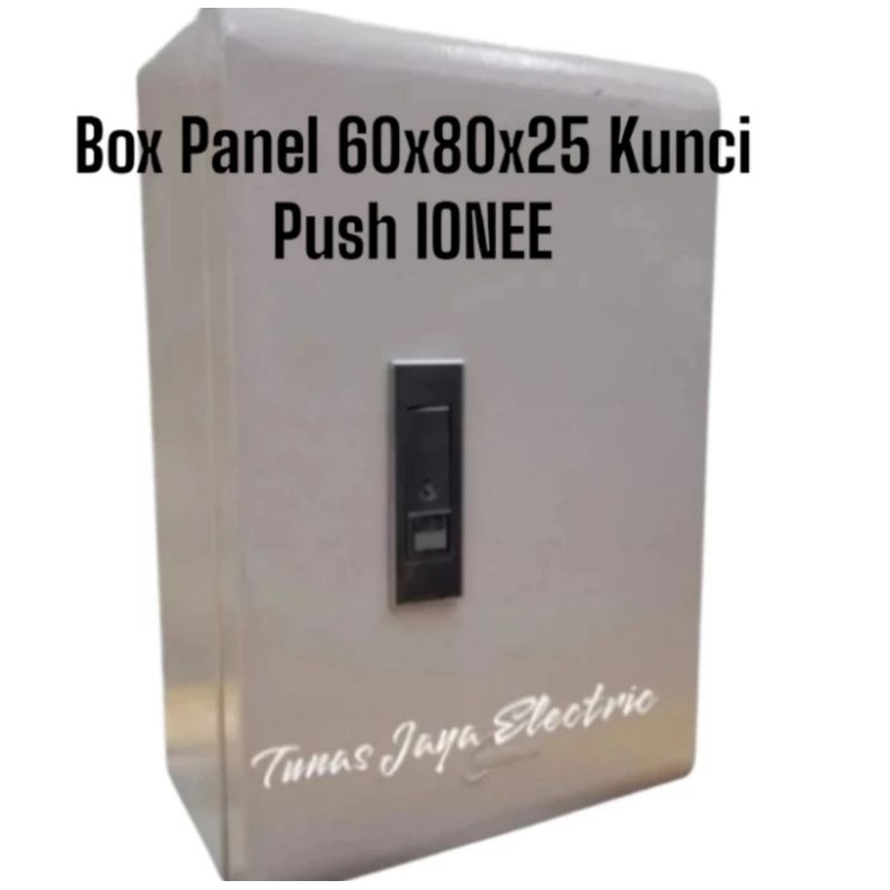 Jual Box Panel Listrik Indoor IONEE 60x80x25 Kunci Tekan | Shopee Indonesia