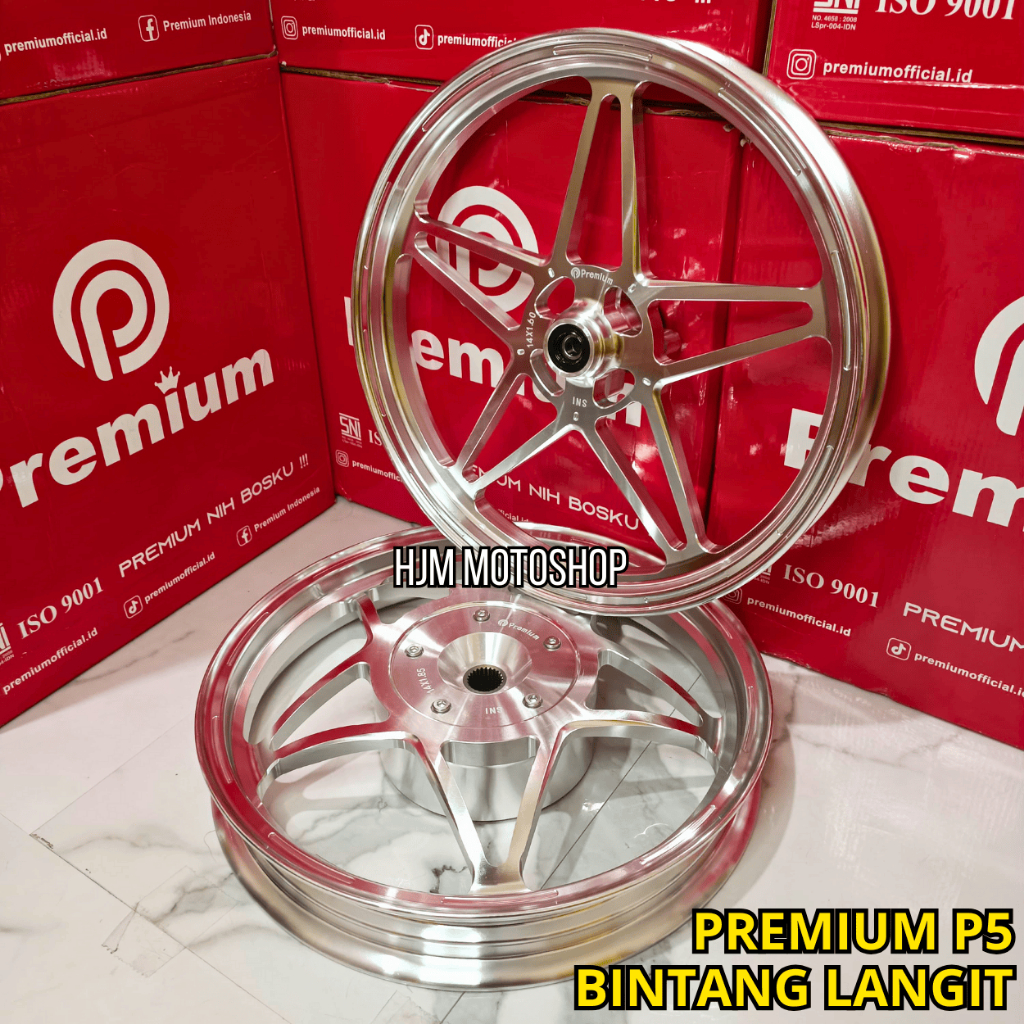 Jual VELG PREMIUM BINTANG P5 BEAT / SCOOPY / GENIO / VARIO 110 / VARIO ...
