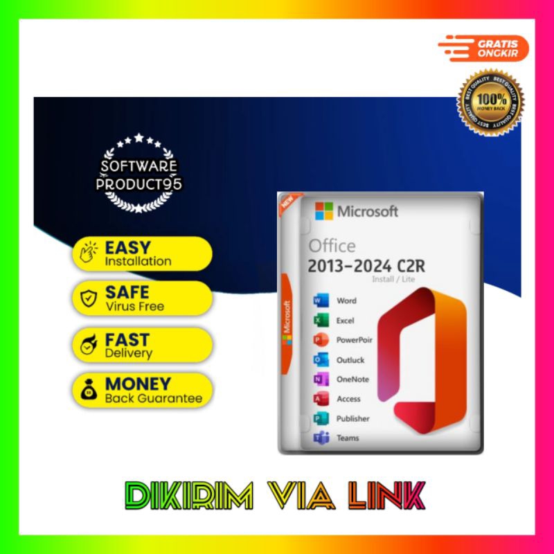 Jual Office 2013-2024 C2R Install + Activator [WIN] | Shopee Indonesia
