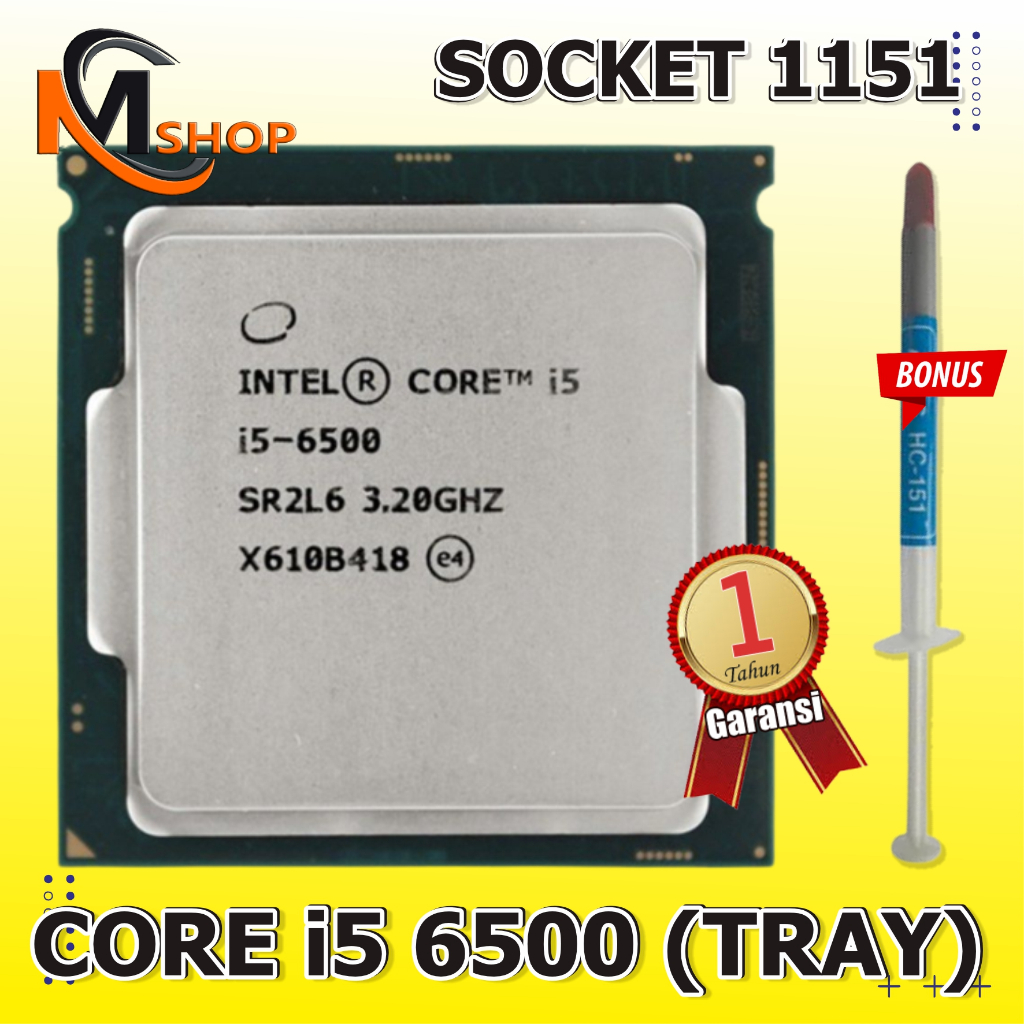Jual Processor Prosesor Intel Core i3 6100 i5 6500 6600 Socket 1151 Skylake | Shopee Indonesia