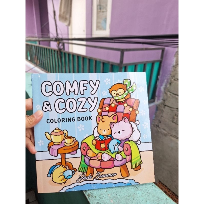 Jual BUKU MEWARNAI COLORING BOOK COMFY | Shopee Indonesia