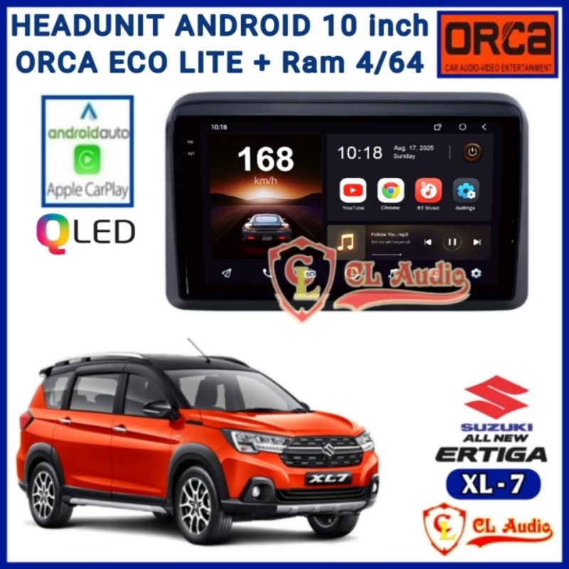 Jual Head Unit Android Orca Eco lite plus 10 Inch Suzuki All new Ertiga ...
