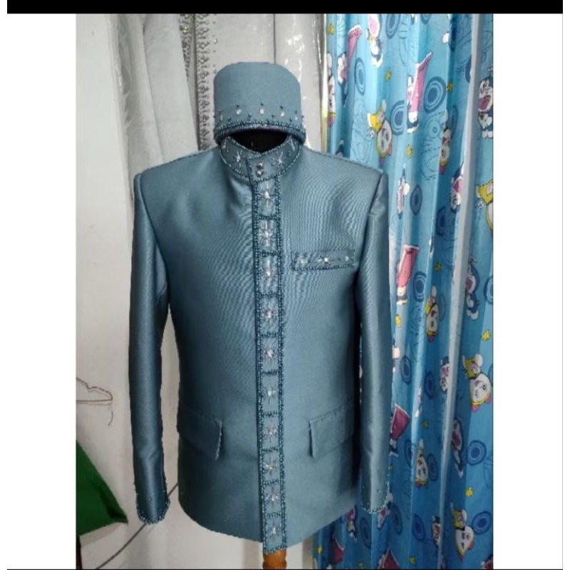 Jual Beskap Bapa Besan model mutiara mewah Bisa COD Bahan dari Semi ...