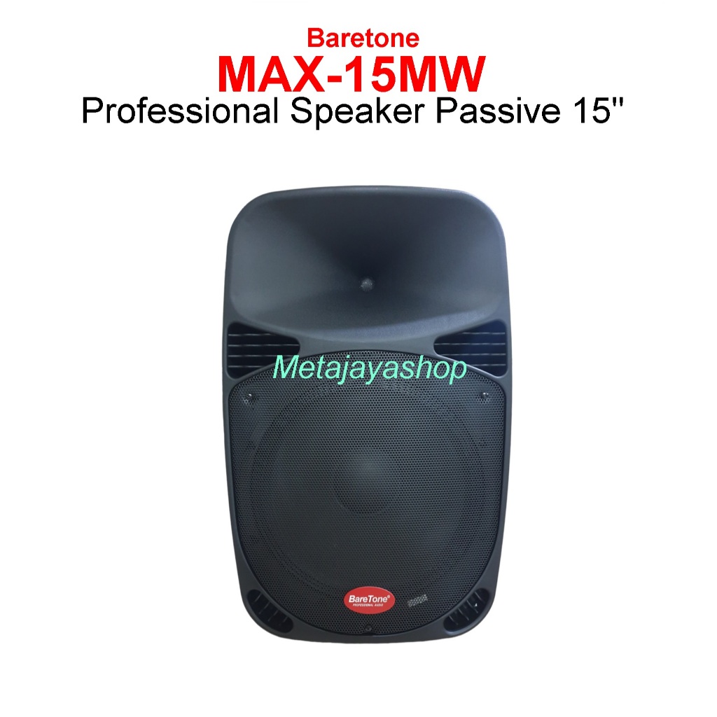Jual Professional Passive Speaker Baretone Max-15MW 15 Inch 600 Watt ...
