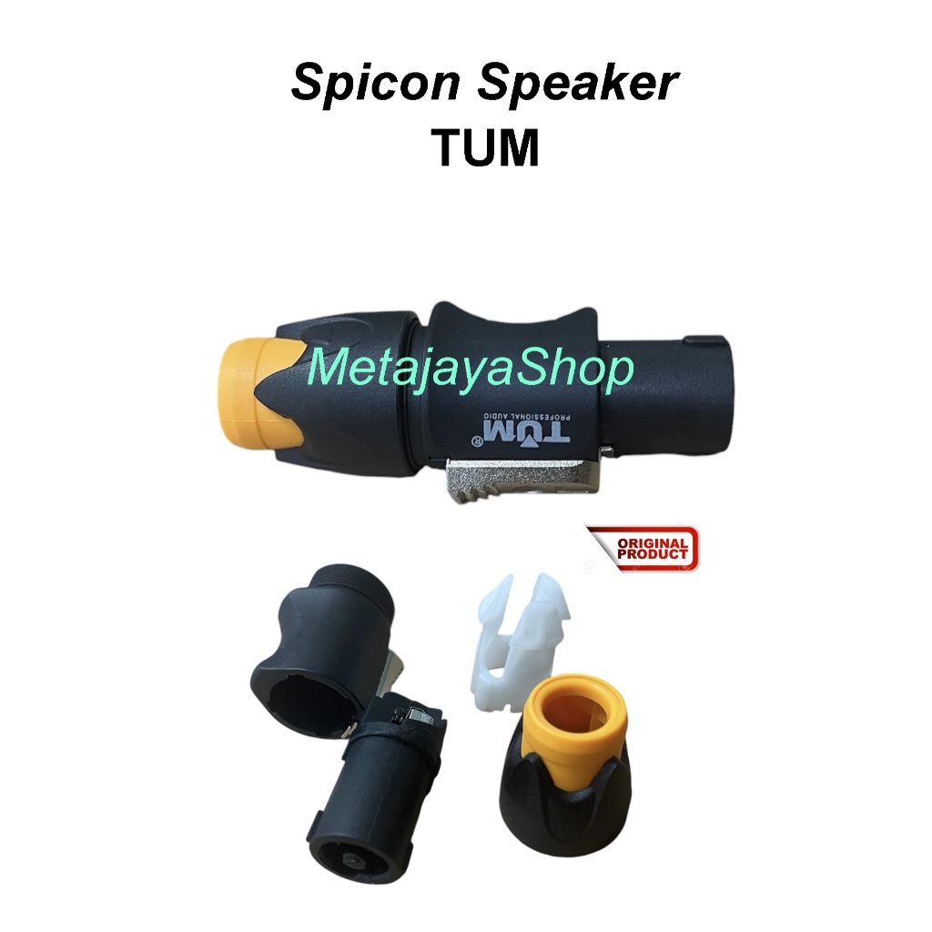 Jual Soket Speaker / Jeck Spicon / Spicon Speaker TUM | Shopee Indonesia