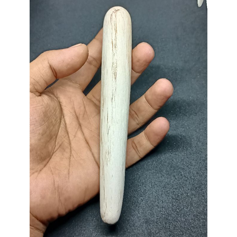 Jual Batu Posil Kelor Putih Bentuk Bulat Panjang , Natural | Shopee ...