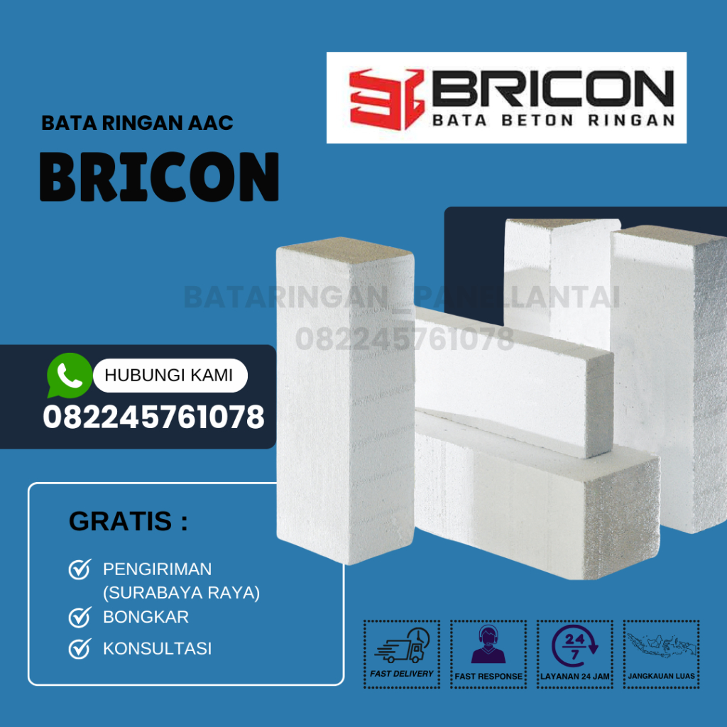 Jual Bata Ringan Bricon Beton Ringan AAC | Shopee Indonesia