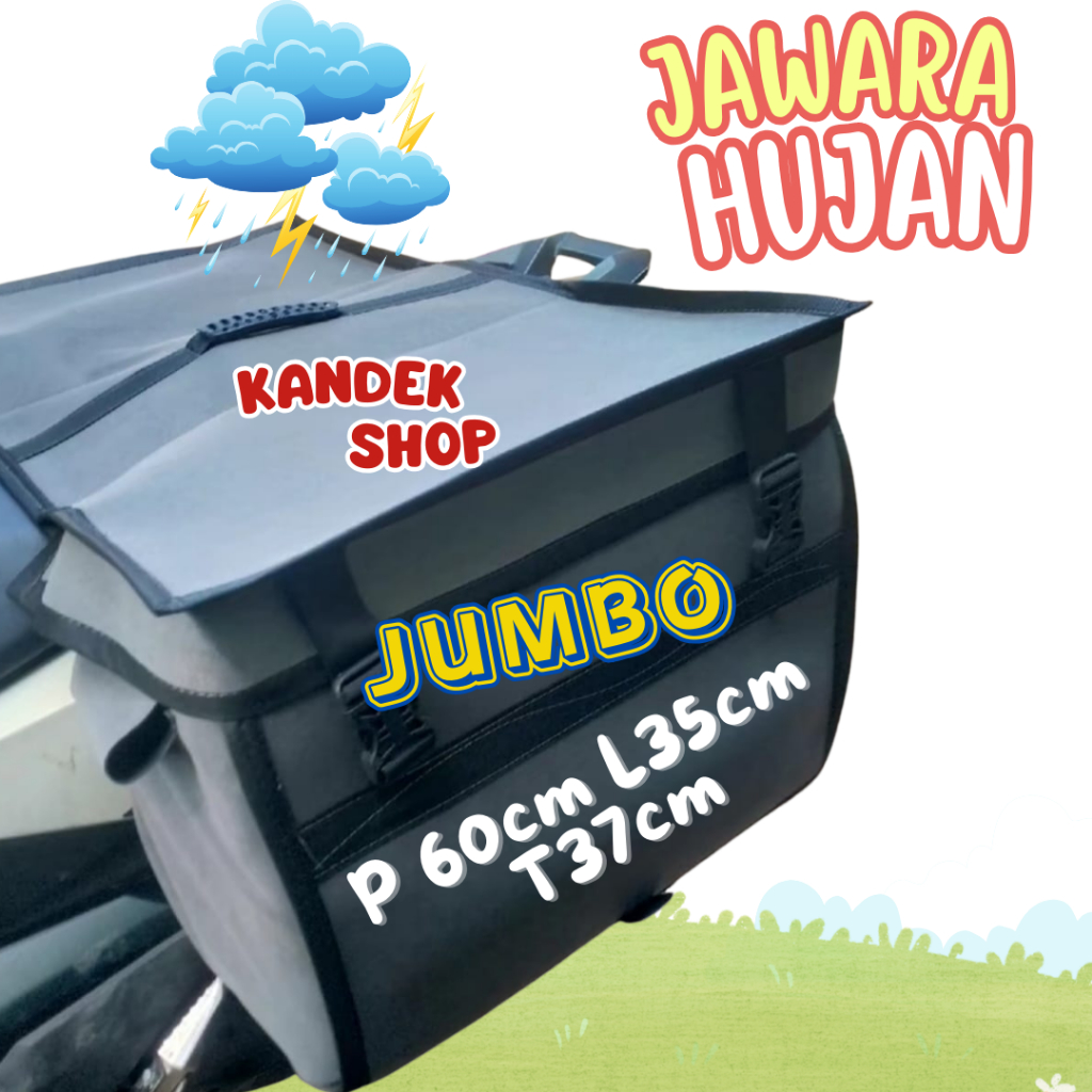 Jual Ronjot - Kurir Motor Obrok Anti Tas Bronjong Jumbo Srandul Kandek ...