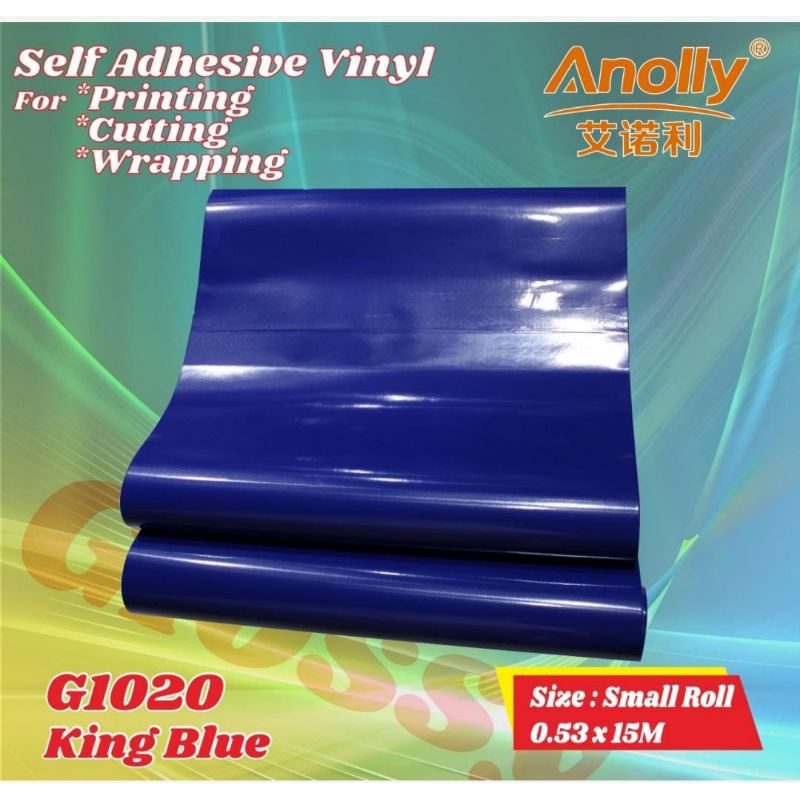 Jual HPL STIKER KING BLUE/HPL STIKER BIRU/HPL STIKER MUDAH DIPASANG ...