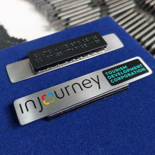 Jual PIN STAINLESS_NAME TAG STAINLESS_PIN CUSTOM_PIN MAGNET_PIN BAJU ...