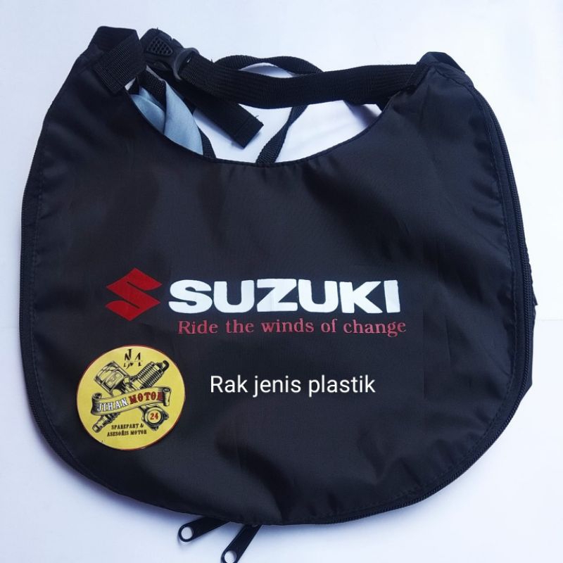 Jual Tas rain cover sarung keranjang tengah plastik suzuki | Shopee ...