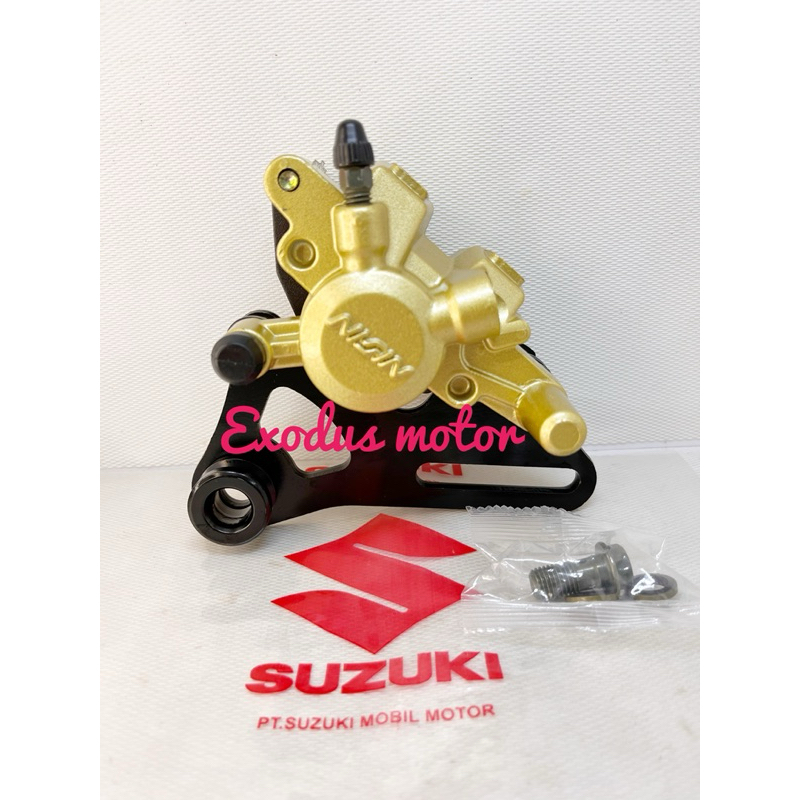 Jual KALIPER PALA BABI BELAKANG SATRIA F150,SATRIA FU NISSIN | Shopee Indonesia