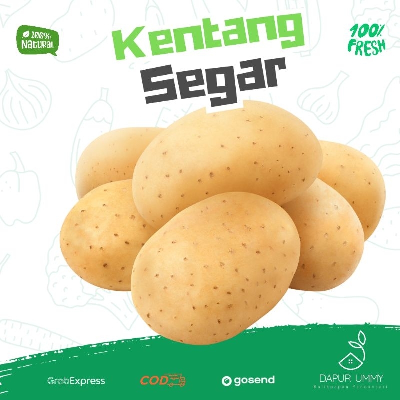 Jual Kentang Segar 250gr - 1kg | Shopee Indonesia