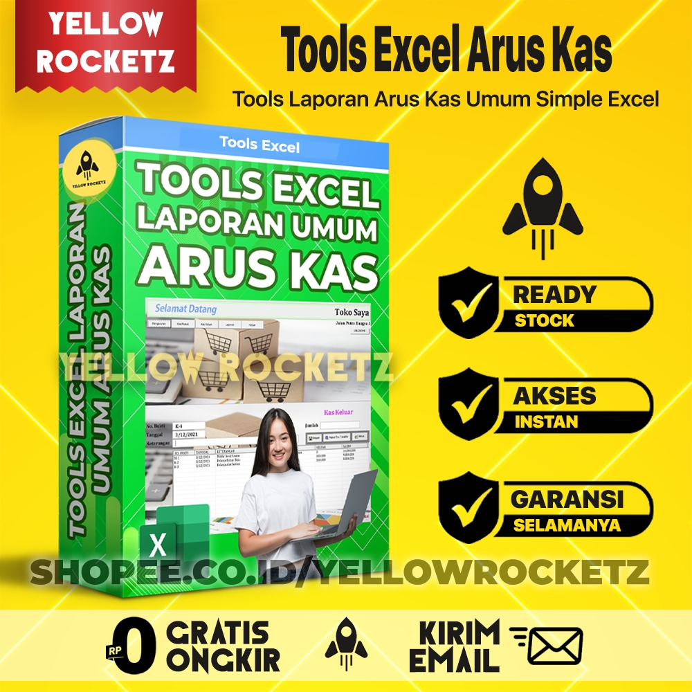 Jual TOOLS ARUS KAS LAPORAN UMUM KEUANGAN - Aplikasi Laporan Keuangan ...
