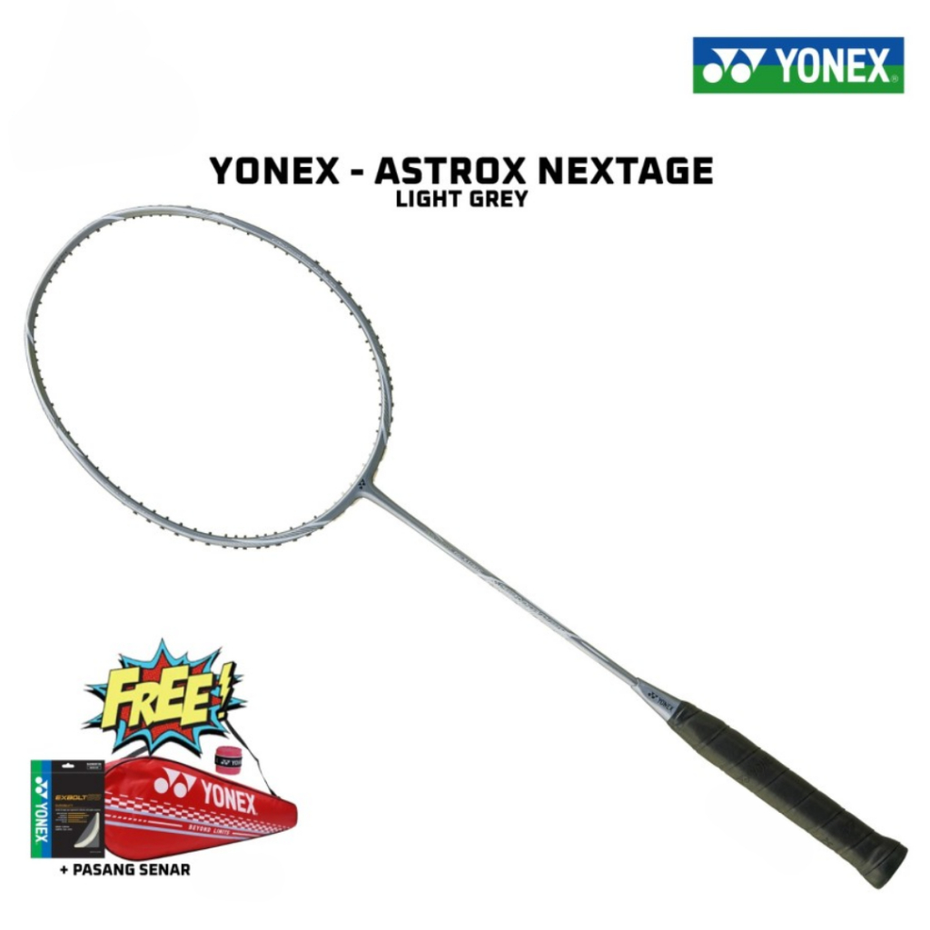 Jual Raket Badminton Yonex ASTROX NEXTAGE Light Grey | Shopee Indonesia