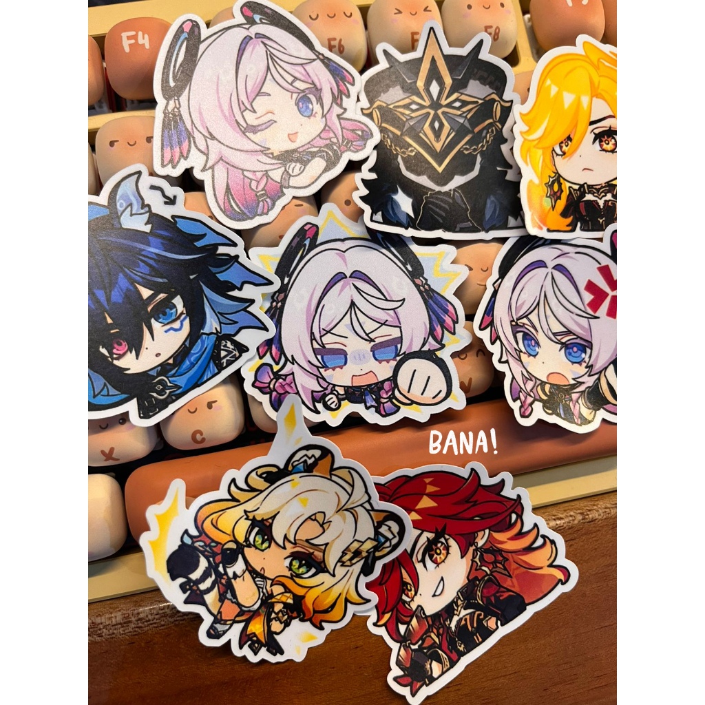 Jual Stiker CITLALI Genshin Impact Sticker Anime Waterproof | BANA ...