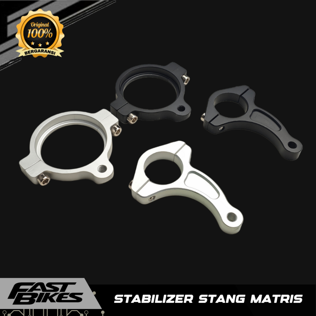 Jual FASTBIKES - Breket Stabilizer Stang Matris Ninja Bracket Steering ...